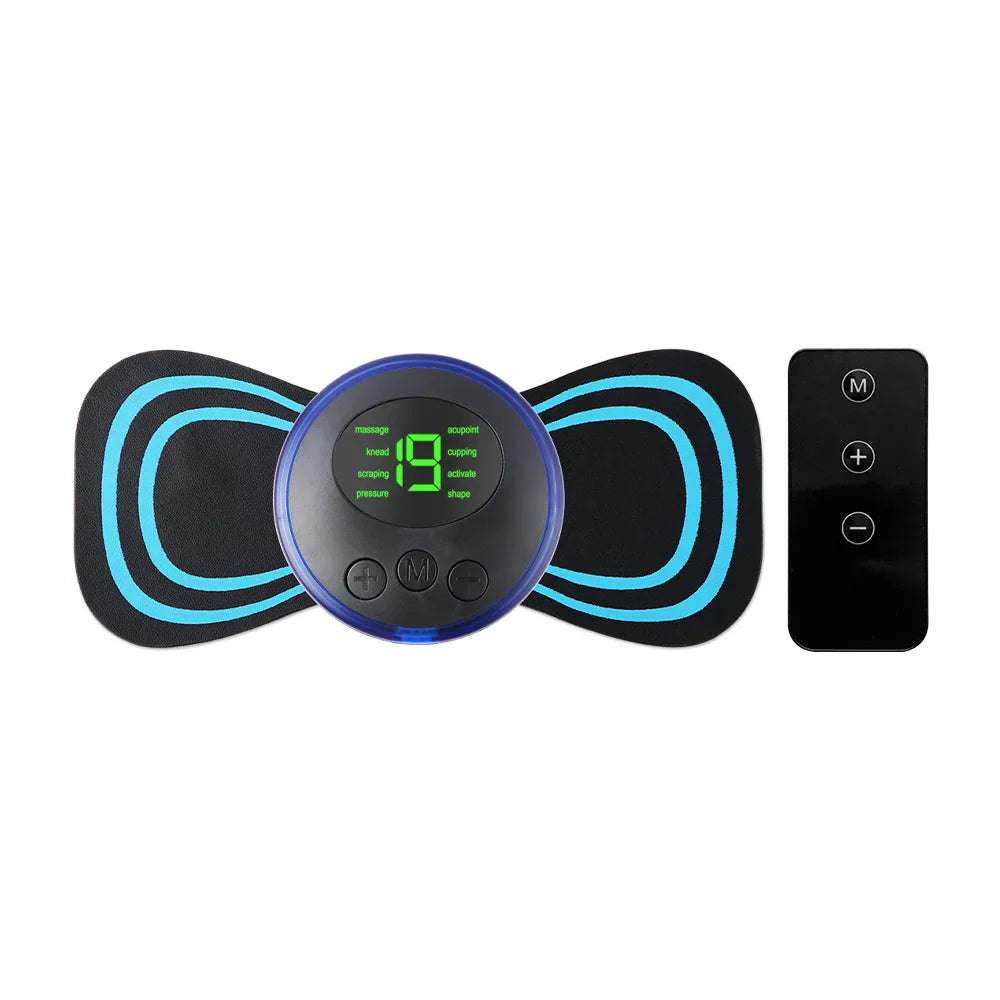Mini Portable EMS Neck Massager – Advanced Electric Muscle Stimulation ...