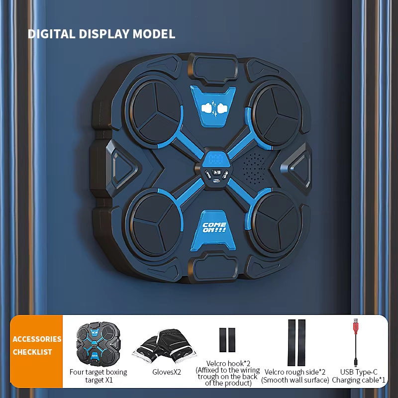 Smart Bluetooth Boxing Pad – Rhythm Punch Trainer for Stress, Reflex ...